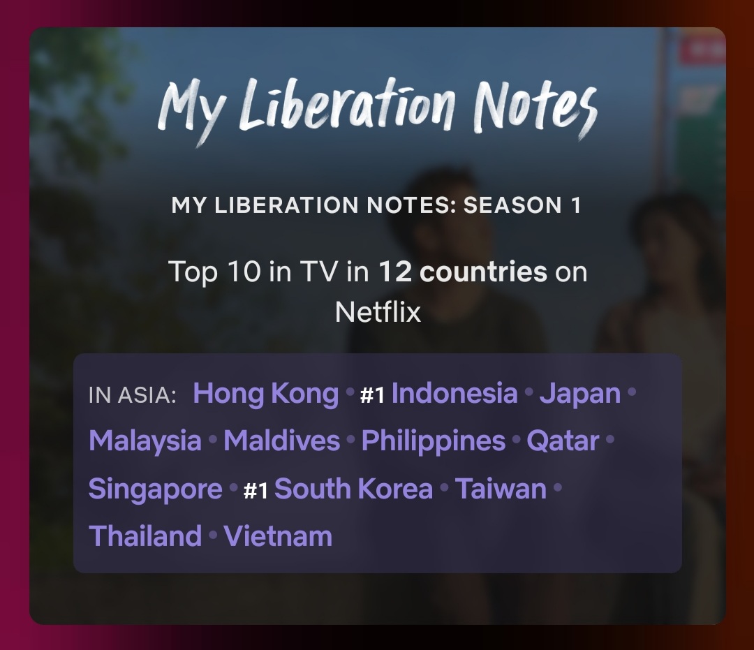 “My Liberation Notes” K-Drama Lands At No.1 On Netflix South Korea ...